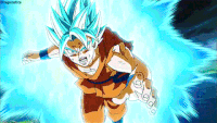 Goku super saiyan GIF - Conseguir o melhor gif em GIFER