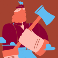 Lumberjack GIFs - Get the best gif on GIFER