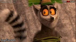 All hail king julien GIF - Conseguir o melhor gif em GIFER