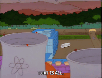Opening shot with the simpsons and flyover nuclear plant GIF ...