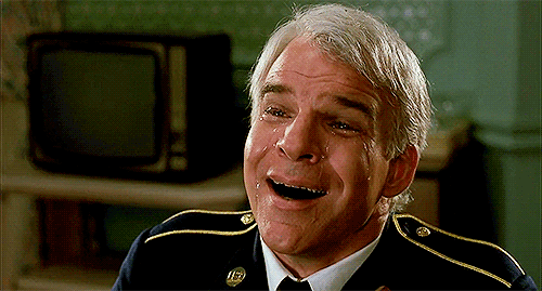 Steve martin crying GIF - Conseguir o melhor gif em GIFER