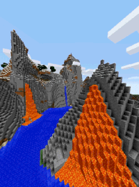 Minecraft lava гифки, анимированные GIF изображения minecraft lava ...