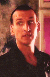 Ninth Doctor Smile Gif