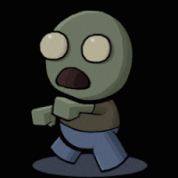 Zombie character гифки, анимированные GIF изображения zombie character ...