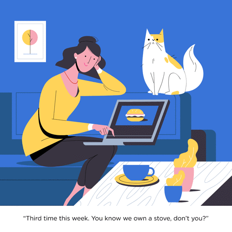 Grub hub GIFs - Obtenez le meilleur gif sur GIFER