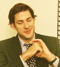 Jim Halpert Shrug Gif