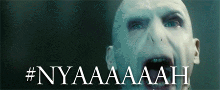 Voldemort screaming GIF - Conseguir o melhor gif em GIFER