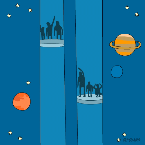 Space elevator GIF - Conseguir o melhor gif em GIFER
