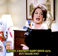 Karen Walker Slap Gif