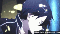 Kirito GIFs - Get the best gif on GIFER