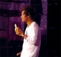 Cat eating a banana dressed as a banana GIFs - Get the best gif on GIFER