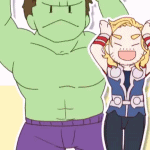 Avengers chibi GIF - Conseguir o melhor gif em GIFER