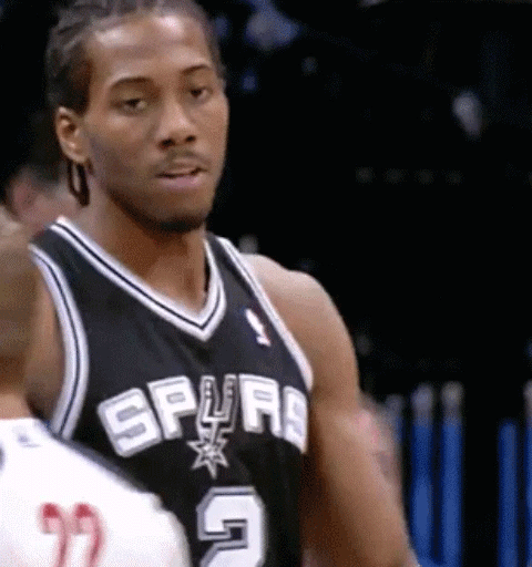 Kawhi leonard GIF - Conseguir el mejor gif en GIFER