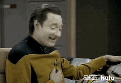 Lt commander data GIF - Conseguir o melhor gif em GIFER