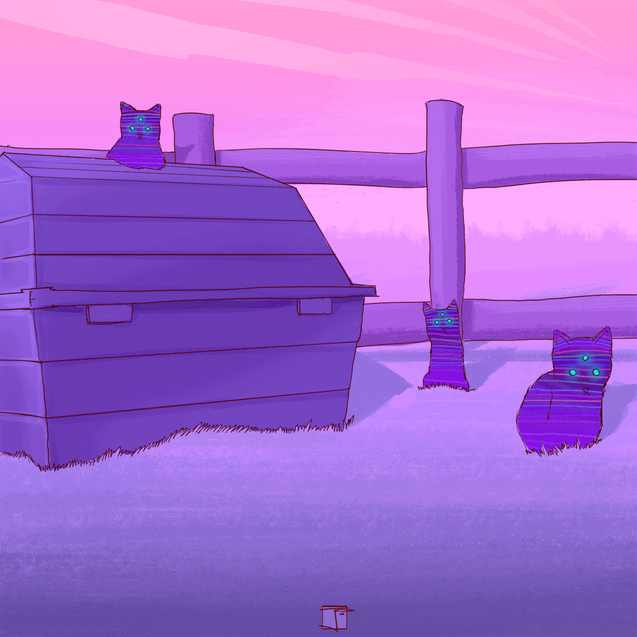 Trippy cats GIF - Conseguir o melhor gif em GIFER