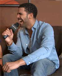 Drake Laughing Gif