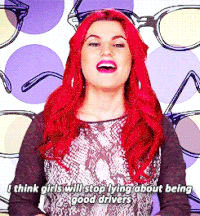 Girl driving GIFs - Get the best gif on GIFER