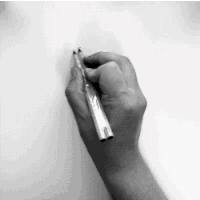 How to get started in calligraphy GIFs - Obtenez le meilleur gif sur GIFER
