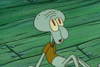 Crazy Squidward Gif