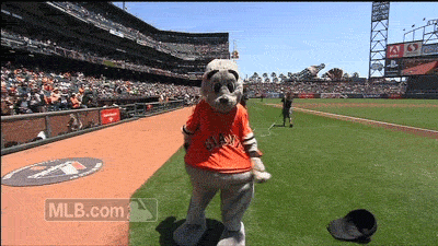 Mlb mascot GIF - Conseguir o melhor gif em GIFER