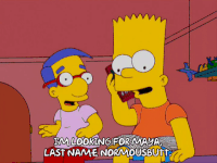 Milhouse van houtten GIFs - Get the best gif on GIFER