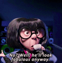 Edna Mode Fight Win Gif