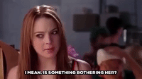 Mean Girls Raise Hand Gif