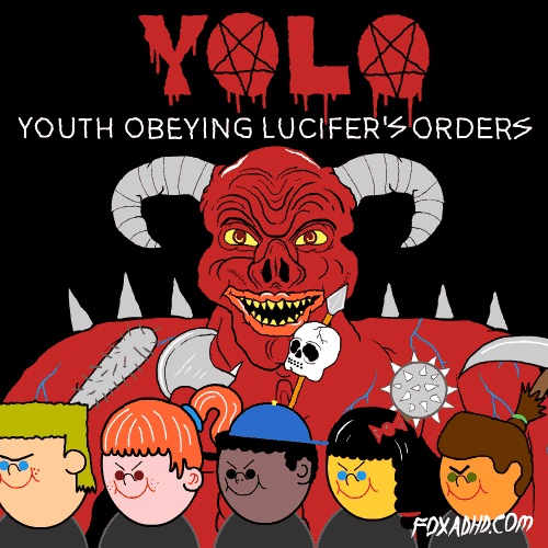 Satan grunge devil occult kids cute scary halloween dark night ...