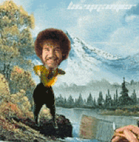Bob ross GIF - Conseguir o melhor gif em GIFER