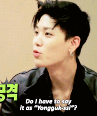 Zelo And Yongguk Gif