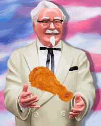 Colonel sanders GIF - Conseguir o melhor gif em GIFER