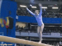 Balance beam GIFs - Get the best gif on GIFER