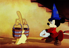 The sorcerors apprentice GIFs - Obtenez le meilleur gif sur GIFER