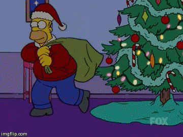 The simpsons christmas GIF - Conseguir o melhor gif em GIFER