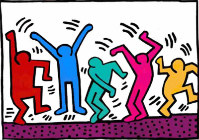 Keith haring GIFs - Obtenez le meilleur gif sur GIFER