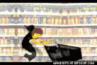 Grocery shopping GIF - Conseguir o melhor gif em GIFER