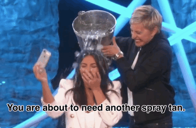 Kim kardashian west ice bucket challenge GIF - Conseguir o melhor gif ...
