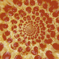 Hypnotic pizza GIFs - Obtenez le meilleur gif sur GIFER