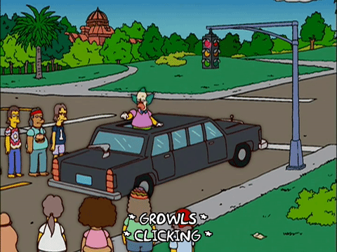 Crusty looks at watch GIF - Conseguir el mejor gif en GIFER