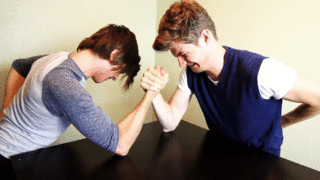 Arm wrestle GIFs - Get the best gif on GIFER
