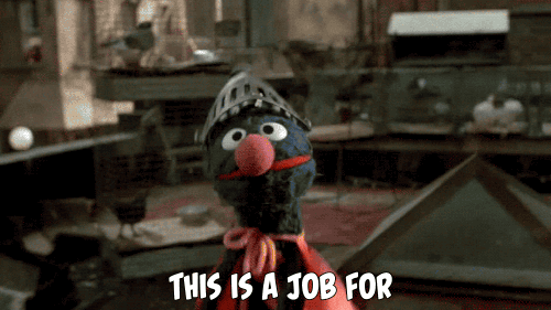 Super grover GIFs - Get the best gif on GIFER