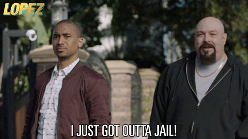 Prison release GIF - Conseguir o melhor gif em GIFER