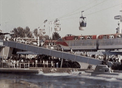 Disneyland monorail GIFs - Get the best gif on GIFER