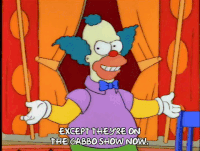Krusty the clown show GIF - Conseguir o melhor gif em GIFER