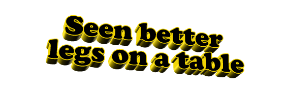 Seen better legs on a table GIFs - Obtenez le meilleur gif sur GIFER