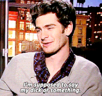 Andrew garfield interview GIFs - Get the best gif on GIFER