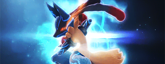 Mega lucario GIF - Conseguir o melhor gif em GIFER
