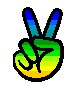 Peace emoji GIF - Conseguir o melhor gif em GIFER