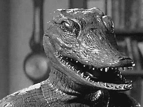 The alligator people GIF - Conseguir o melhor gif em GIFER
