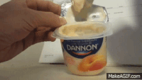 Yogurt GIFs - Get the best gif on GIFER